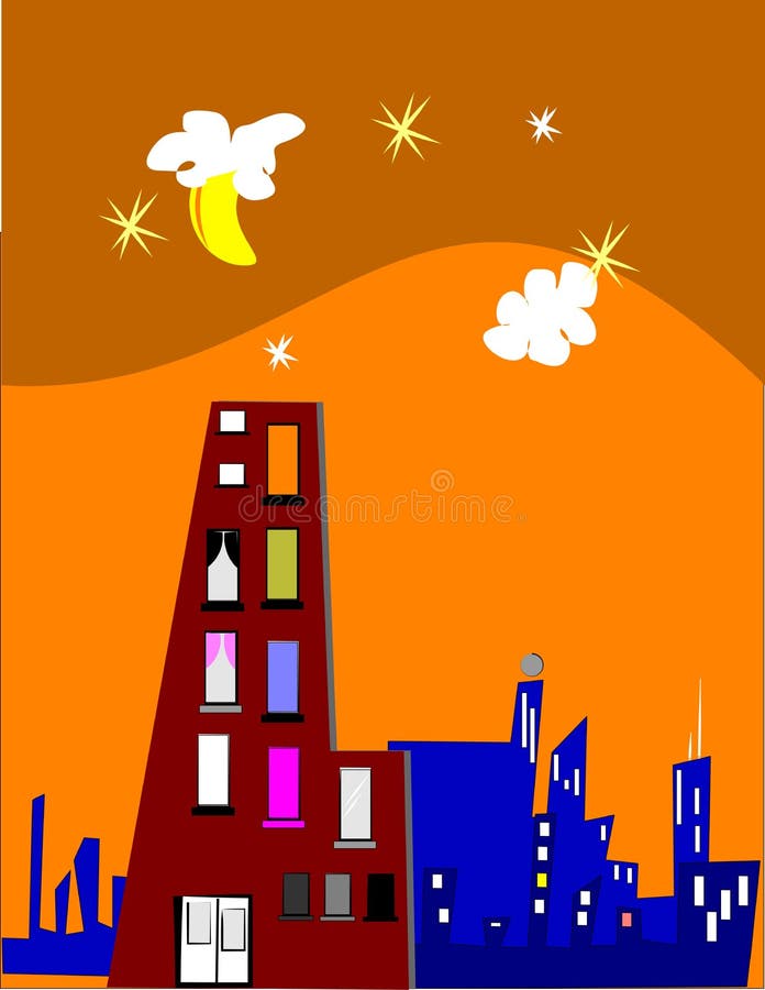 Funky town design stock vector. Illustration of dance - 11595427