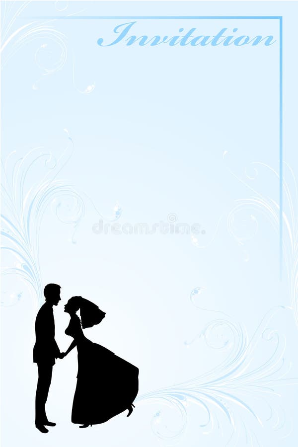 Funky wedding invitation stock vector. Illustration of ceremony - 20013623