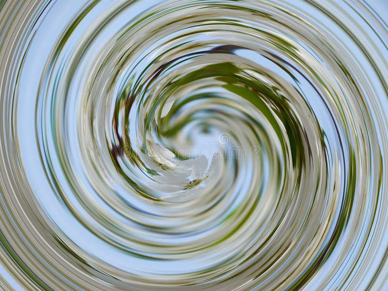 Funnel Abstract Pattern. Swirl, Spiral, Multi-colored Pattern As a ...