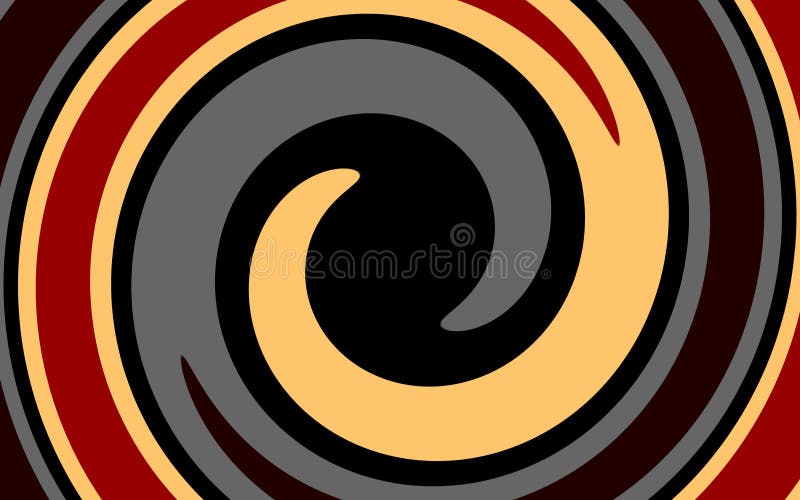Funnel Abstract Pattern. Swirl, Spiral, Multi-colored Pattern As a ...