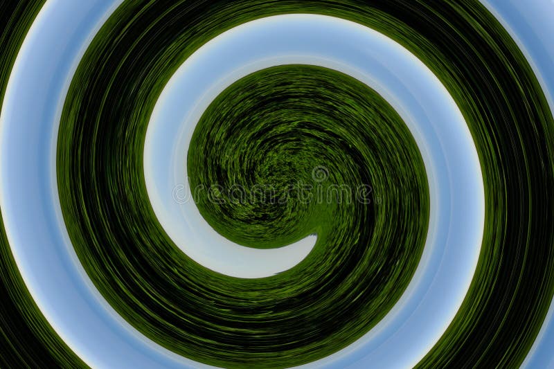 Funnel Abstract Pattern. Swirl, Spiral, Multi-colored Pattern As a ...