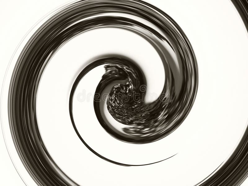 Funnel Abstract Pattern. Swirl, Spiral, Multi-colored Pattern As a ...