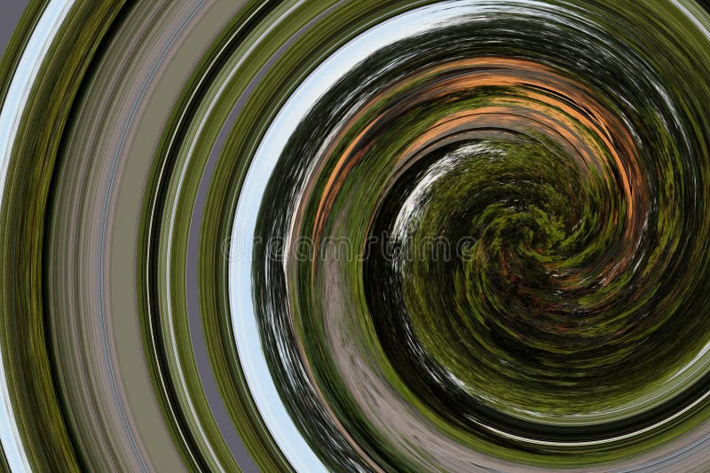 Funnel Abstract Pattern. Swirl, Spiral, Multi-colored Pattern As a ...