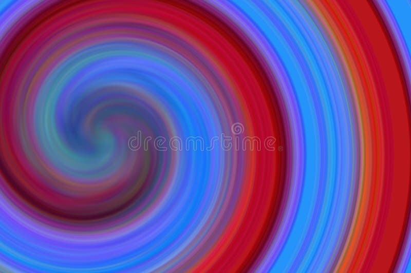 Funnel Abstract Pattern. Swirl, Spiral, Multi-colored Pattern As a ...