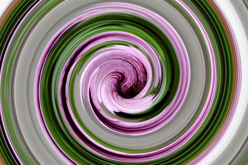 Funnel Abstract Pattern. Swirl, Spiral, Multi-colored Pattern As a ...