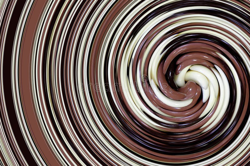 Funnel Abstract Pattern. Swirl, Spiral, Multi-colored Pattern As a ...