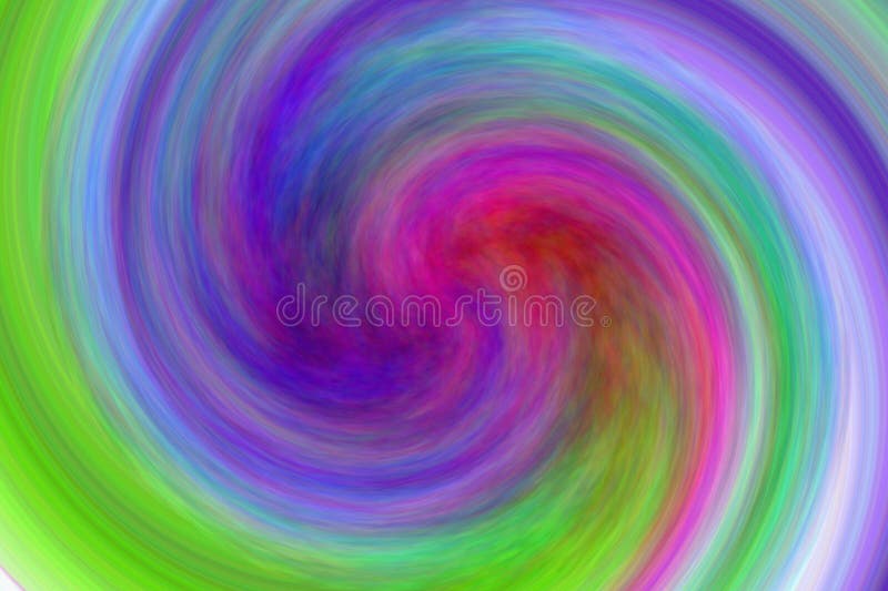 Funnel Abstract Pattern. Swirl, Spiral, Multi-colored Pattern As a ...