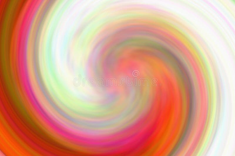 Funnel Abstract Pattern. Swirl, Spiral, Multi-colored Pattern As a ...