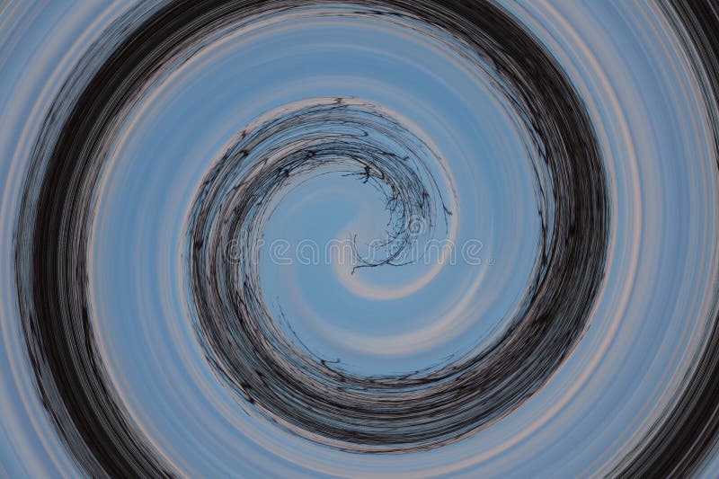 Funnel Abstract Pattern. Swirl, Spiral, Multi-colored Pattern As a ...