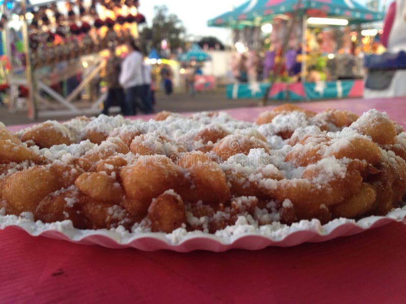 Funnel cake fun fair food stock image. Image of funnel - 45878941