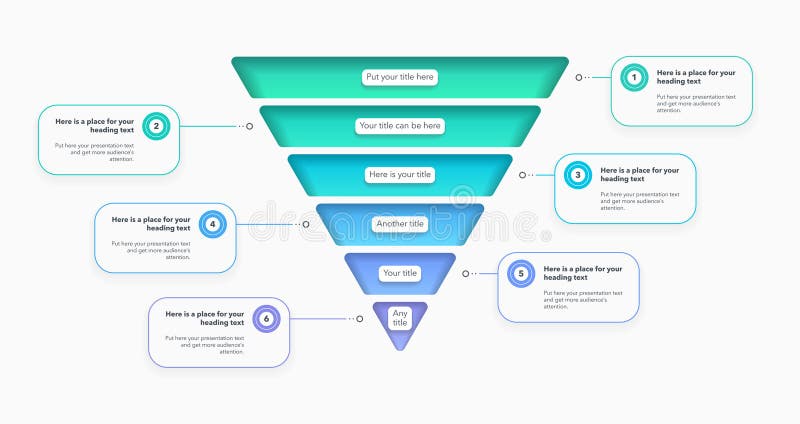 Modern Funnel Chart Template Stock Illustrations – 892 Modern Funnel ...