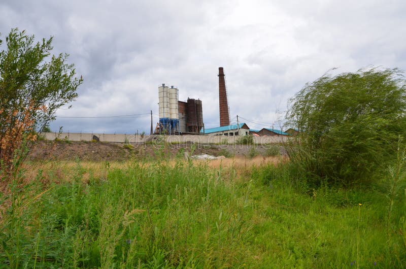Factory funnel stock image. Image of funnel, global, pipe - 29277219