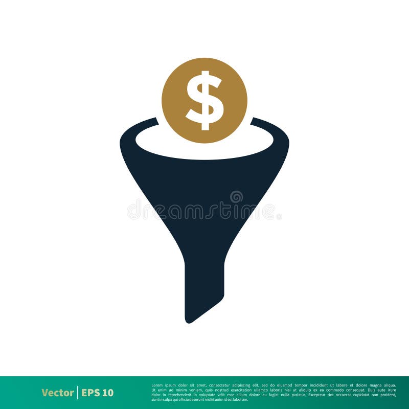 Funnel Icon Vector Logo Template Illustration Design. Vector EPS 10 ...