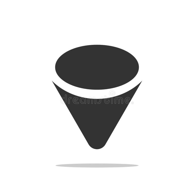 Funnel Icon Logo Template Illustration Design. Vector EPS 10 Stock ...