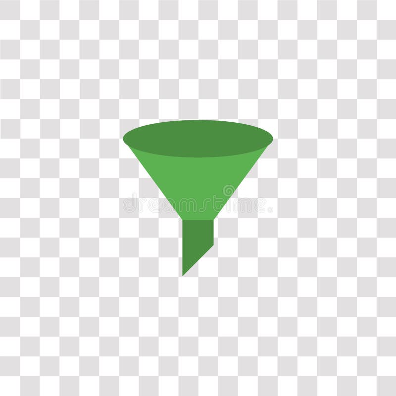 Funnel Icon Sign and Symbol. Funnel Color Icon for Website Design and ...