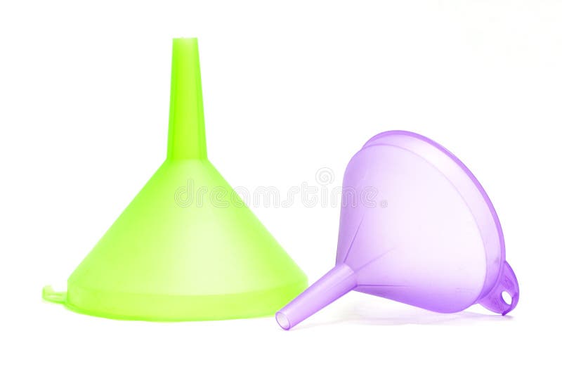 Funnels stock image. Image of tools, equipment, front - 45447359