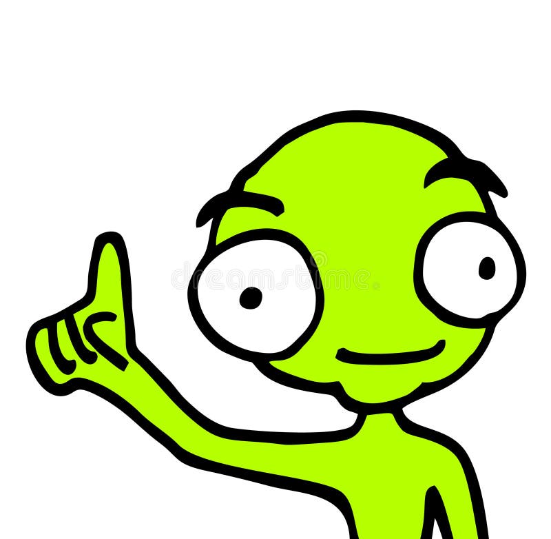 Alien Pointing Stock Illustrations – 581 Alien Pointing Stock ...