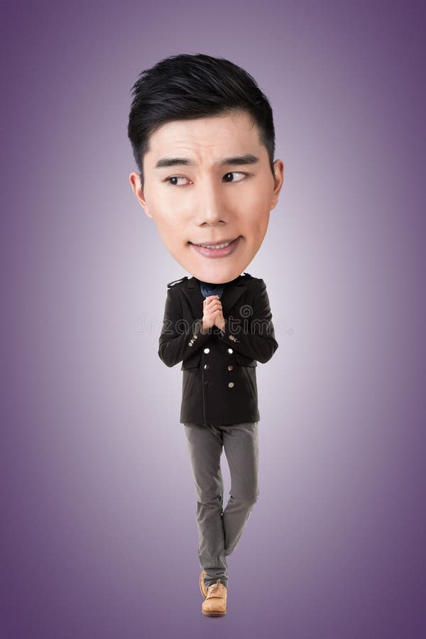 199 Funny Asian Big Head Man Stock Photos - Free & Royalty-Free Stock ...