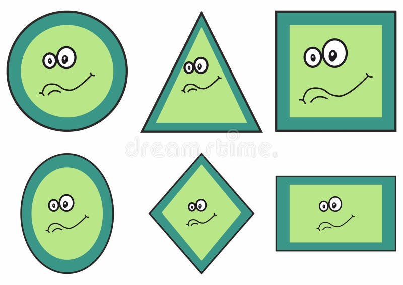 Funny Basic Shapes Stock Illustrations – 821 Funny Basic Shapes Stock ...