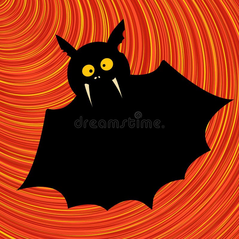 Funny bat graphic stock illustration. Illustration of face - 28594865