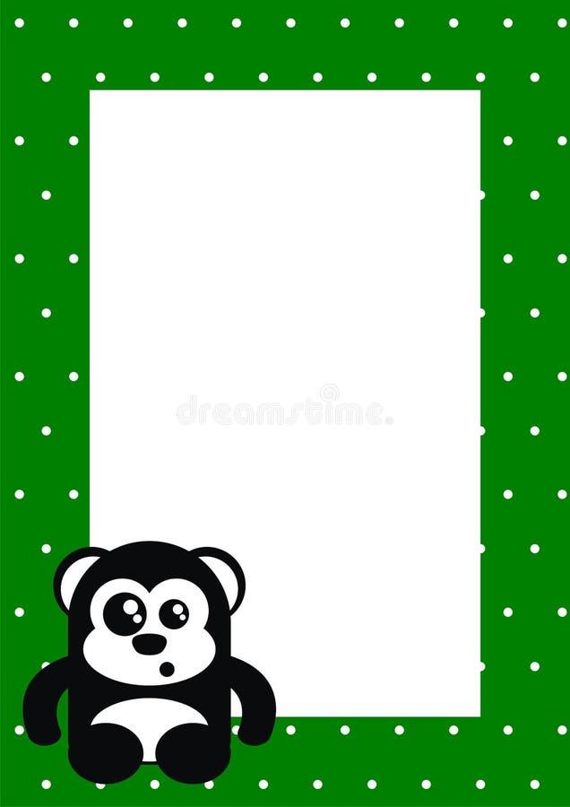 Funny frame monsters stock vector. Illustration of empty - 18721444