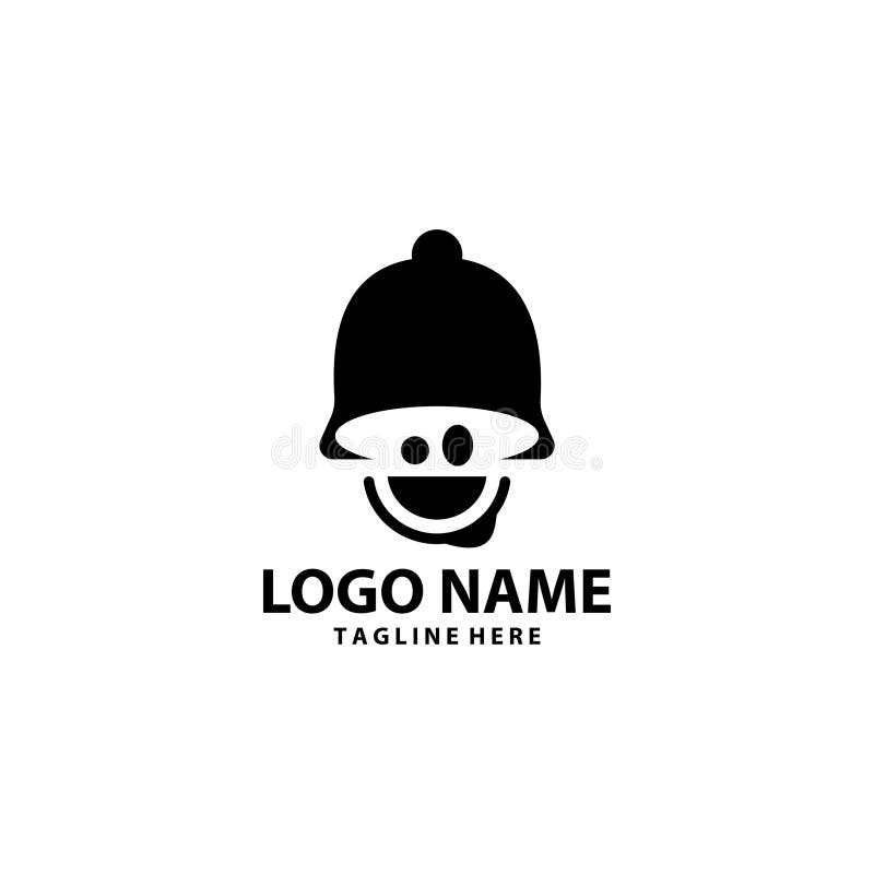 Funny Bell Logo Design Vector Stock Vector - Illustration of icon, tone ...