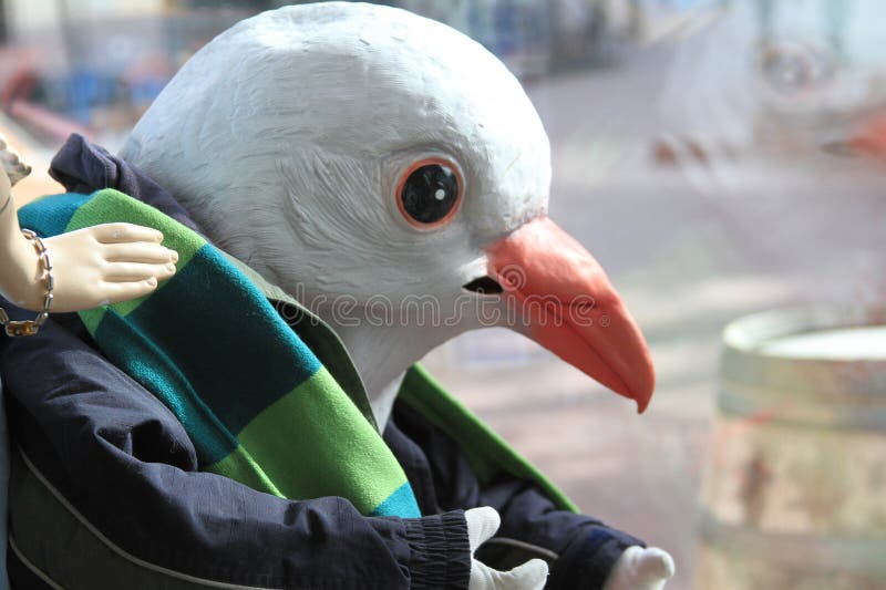 Funny bird mask stock image. Image of blue, wing, parrot - 332797833