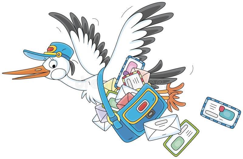 Mailman stock illustration. Illustration of postal, people - 17359712