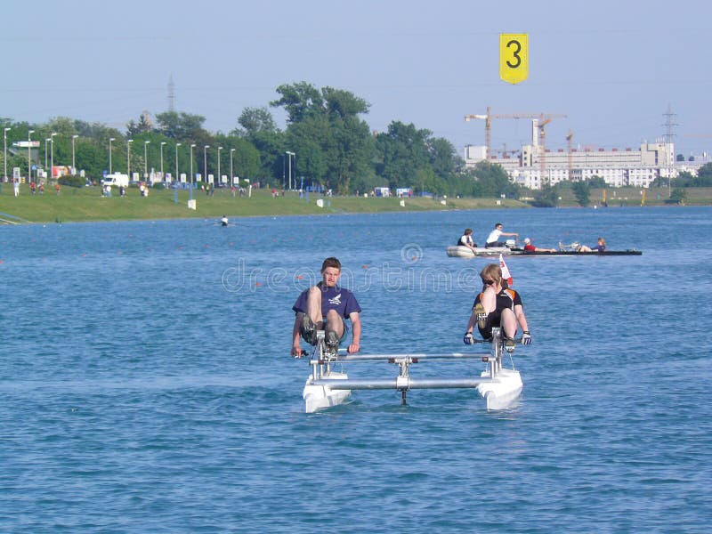 Funny boats editorial photography. Image of crazy, environment - 5226837