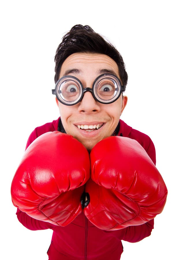 Funny boxer stock photo. Image of nerd, boxer, humourous - 39317168