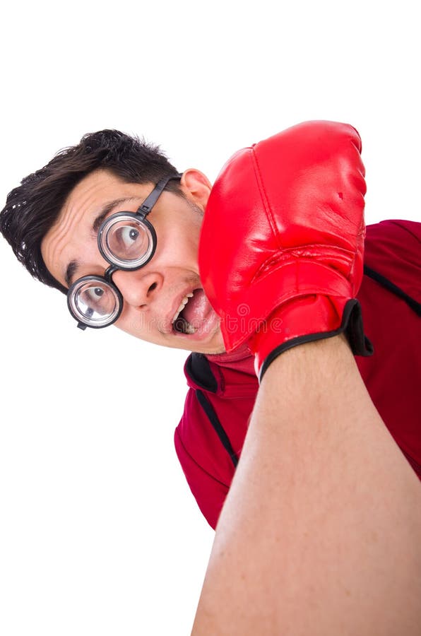 Funny boxer stock photo. Image of humor, conflict, competition - 40289948