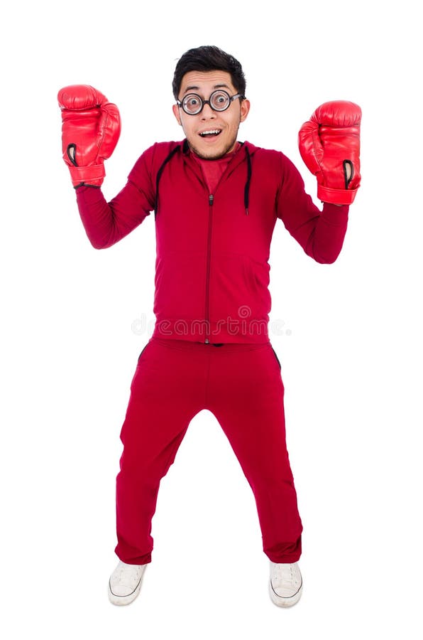 Funny boxer stock image. Image of fighter, funny, boxing - 40290173