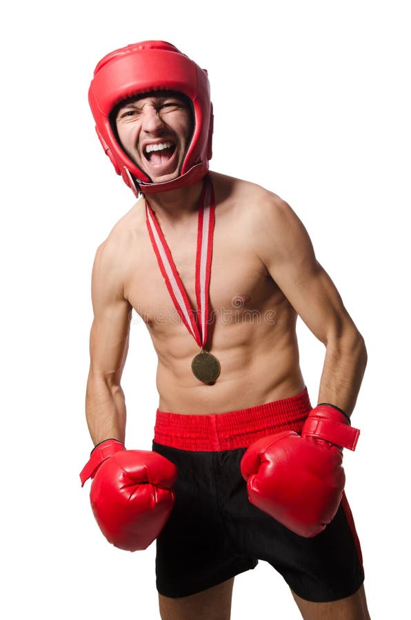 Funny boxer stock photo. Image of hand, gloves, boxing - 50759516