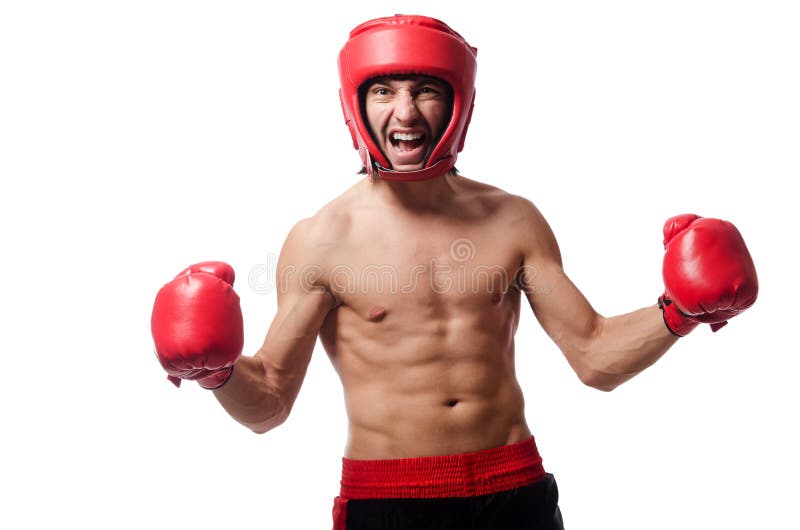 Funny boxer stock photo. Image of action, exercise, fitness - 51441814
