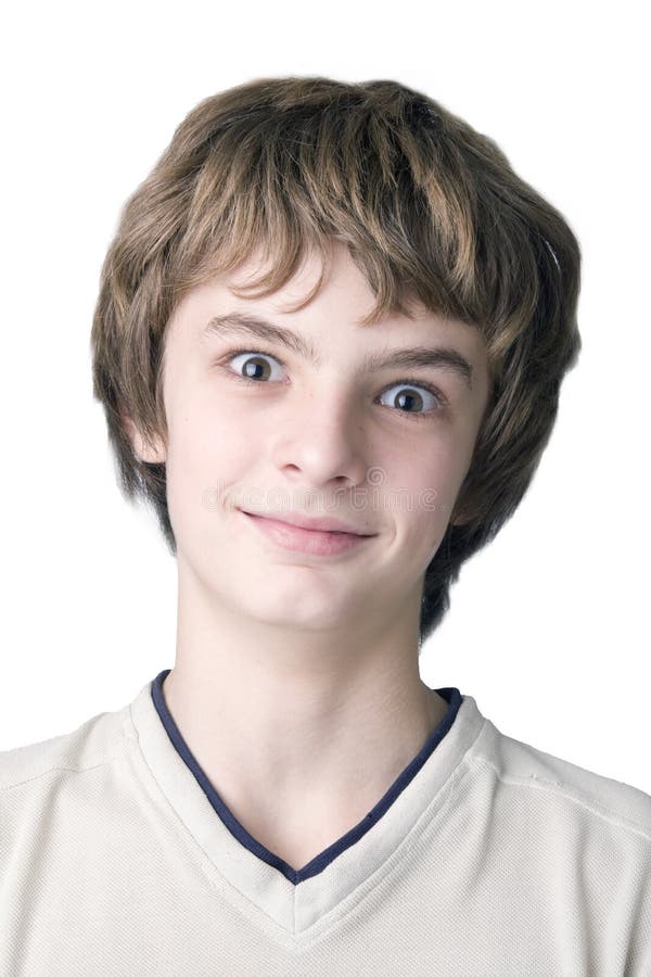 Funny boy stock image. Image of face, mouth, handsome - 11874249