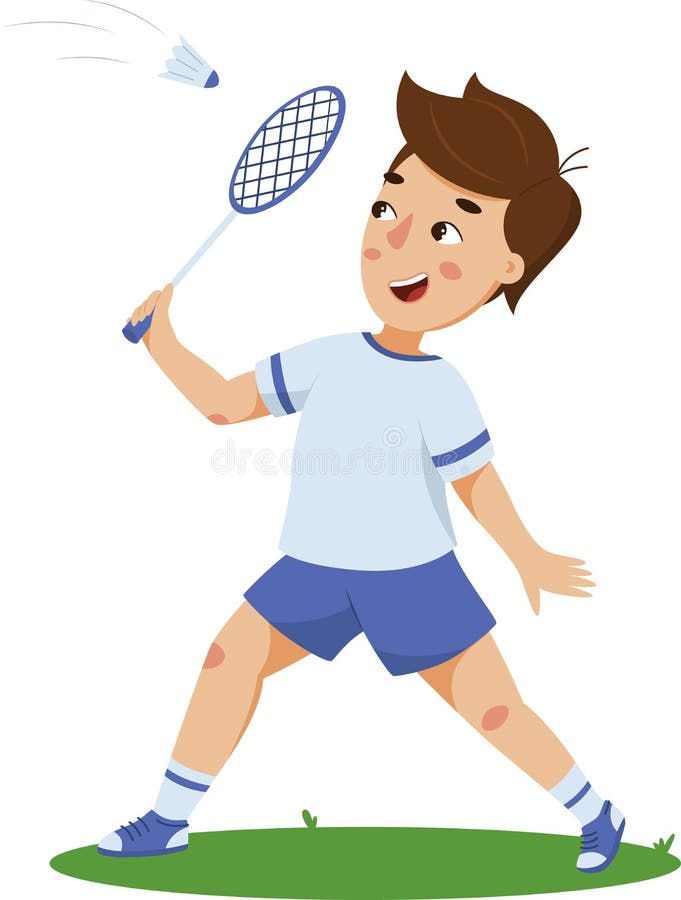 Play Badminton Cartoon Stock Illustrations – 1,160 Play Badminton ...