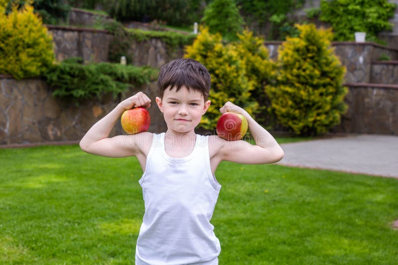 293 Boy Shows Muscle Stock Photos - Free & Royalty-Free Stock Photos ...
