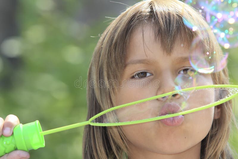 Funny bubbles stock image. Image of colors, child, injoy - 25664469