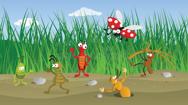 Grass Landscape Ant Stock Illustrations – 249 Grass Landscape Ant Stock ...