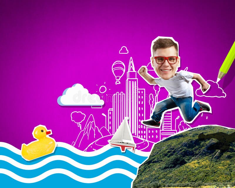 Funny business concept stock image. Image of leadership - 57268799