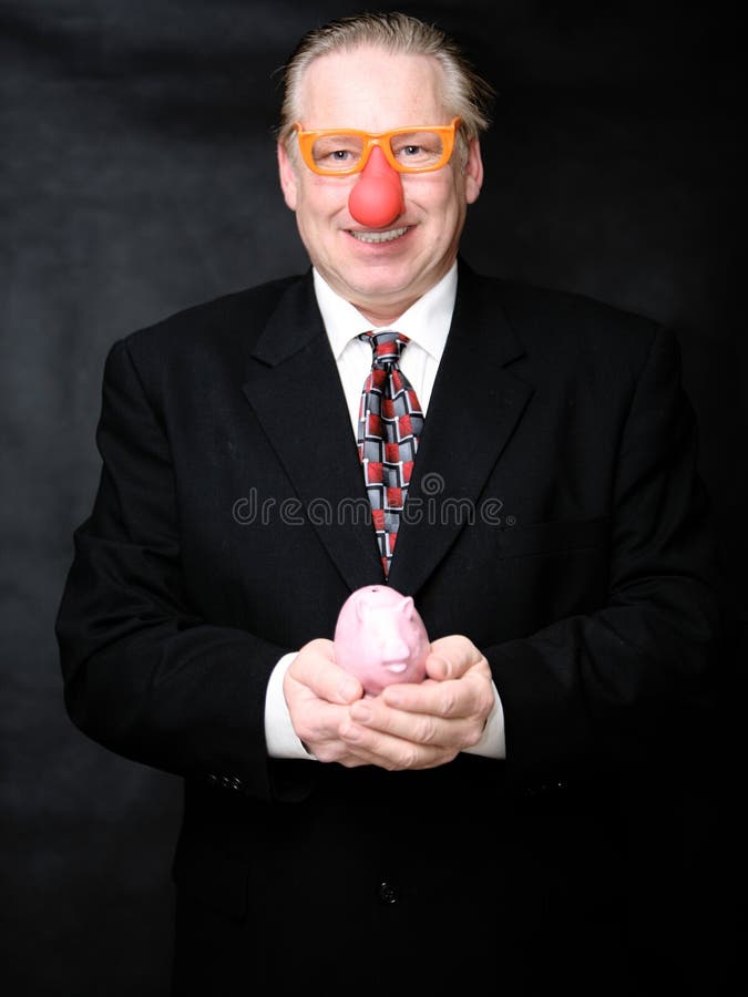 Funny Business Man stock photo. Image of funny, suit, mature - 5167674