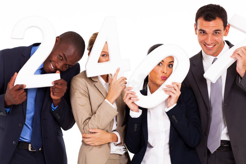 Funny business people stock photo. Image of attractive - 29145744