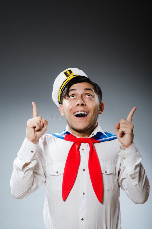 Funny captain sailor stock photo. Image of humor, sail - 44759392