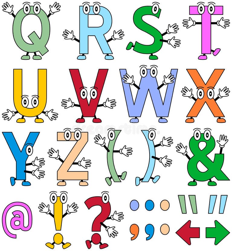 Alphabet Cartoon Stock Illustrations – 173,108 Alphabet Cartoon Stock ...