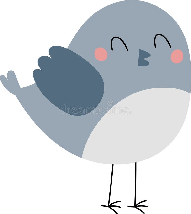 Cartoon Bird Flying stock vector. Illustration of wild - 306227348