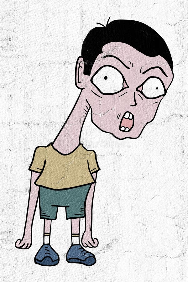 Funny cartoon character stock illustration. Illustration of character ...