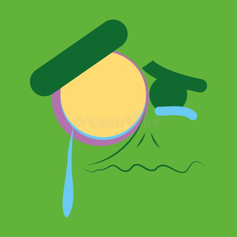 Funny Cartoon Character Face Illustration Editable Stock Vector ...