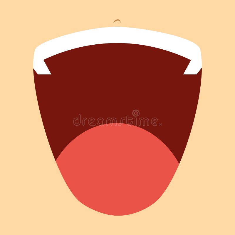 Funny Cartoon Character Face Illustration Editable Stock Vector ...