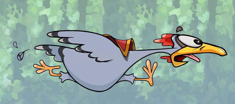 Cartoon Chicken Running Scared Stock Illustrations – 39 Cartoon Chicken ...