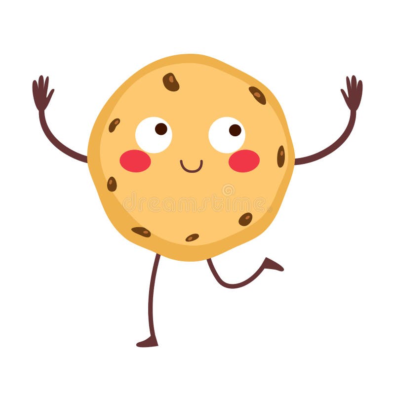 Funny Cartoon Numbers stock vector. Illustration of four - 25978523